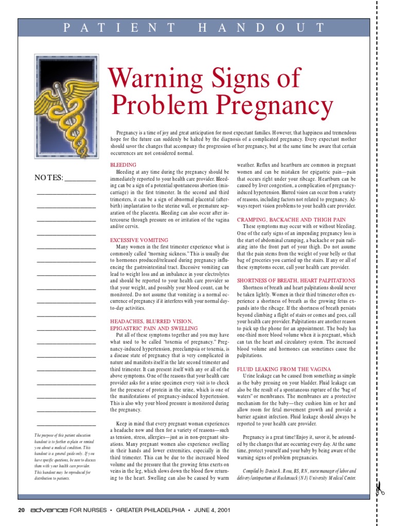 Warning Signs of Problem Pregnancy | Miscarriage | Pregnancy