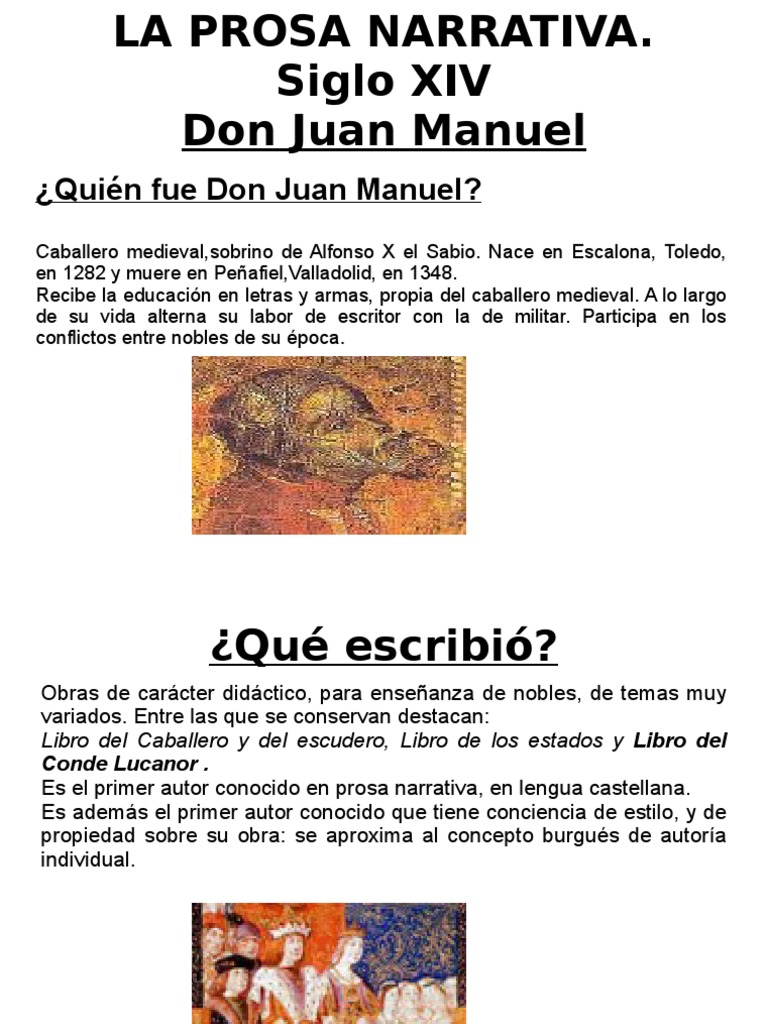 ¿Quién fue Don Juan Manuel? | Ficción y literatura