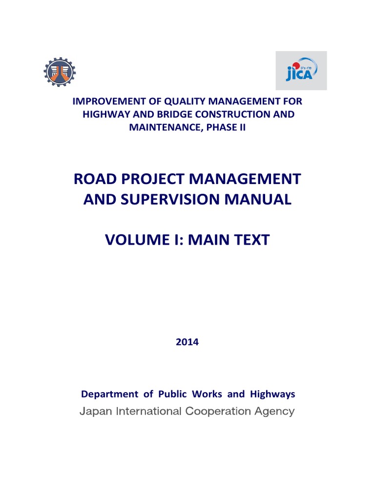 Road Project Management | PDF | Business | Technology & Engineering