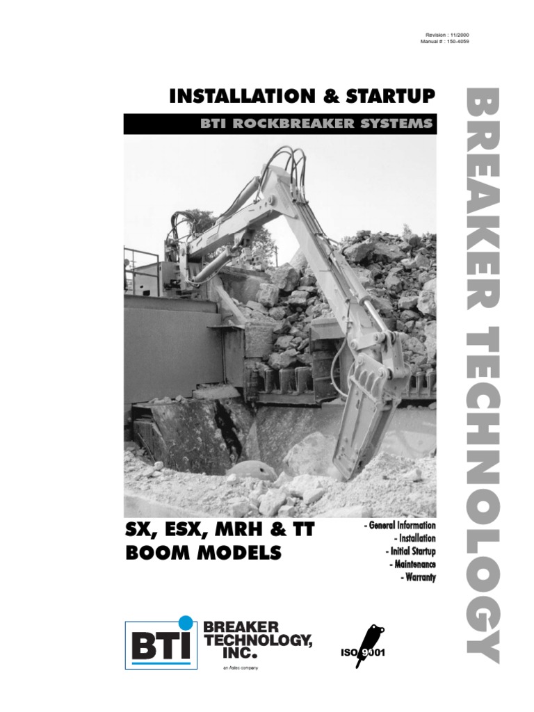 150-4059 - Rockbreaker Installation Manual PDF | PDF | Pump | Viscosity