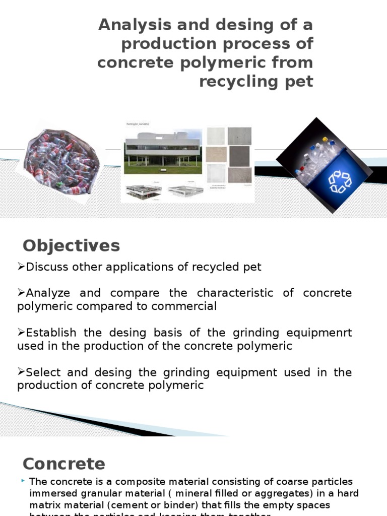 Presentación - Concreto Polimérico | PDF | Mill (Grinding) | Concrete