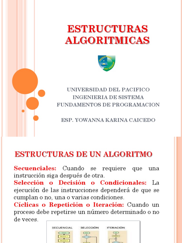 Estructuras Algoritmicas Ciclicas | PDF | Iteración | Algoritmos