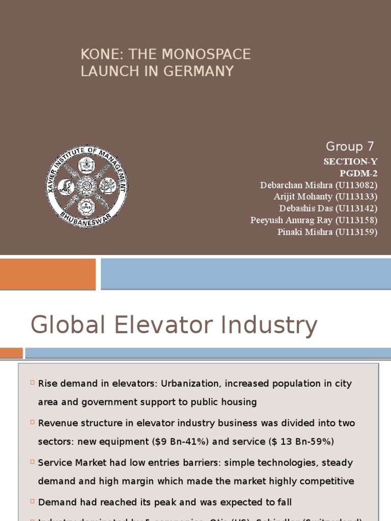 KONE Case | PDF | Elevator | Economies