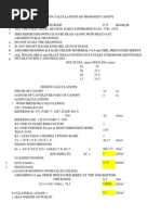 Encroachment Chart | PDF