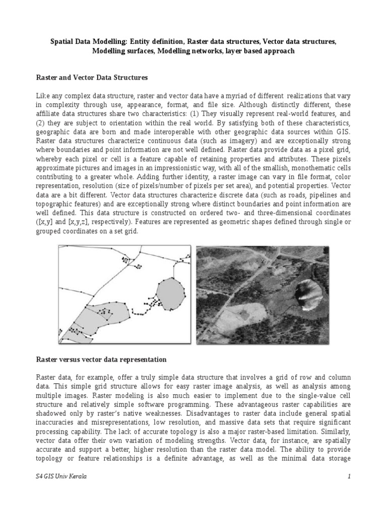 An In-Depth Exploration of Spatial Data Modelling Techniques: Raster ...