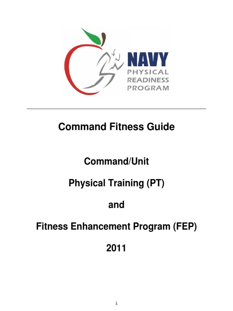 Navy Fitness Enhancement Program Guide | PDF | Physical Fitness ...