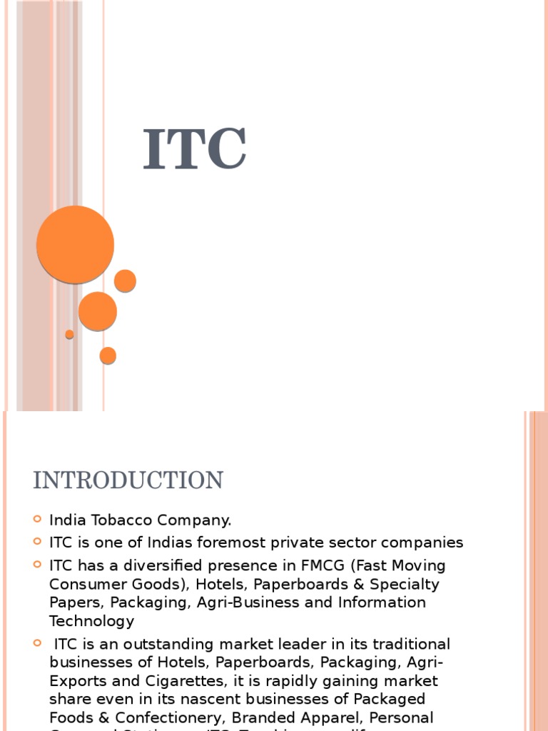 Itc Final | PDF | Financial Capital | Balance Sheet
