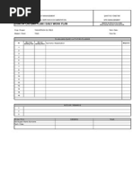 Standardized Work Combination Table | PDF