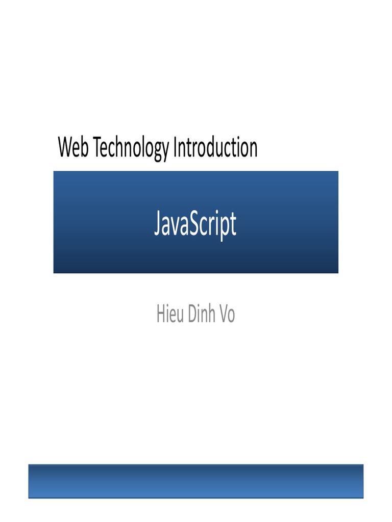 4 JavaScript | PDF | Java Script | Web Browser 4 JavaScript | PDF | Java Script | Web Browser