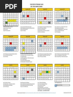 Revised Manatee County School Calendar | PDF | Public Holiday | Festival