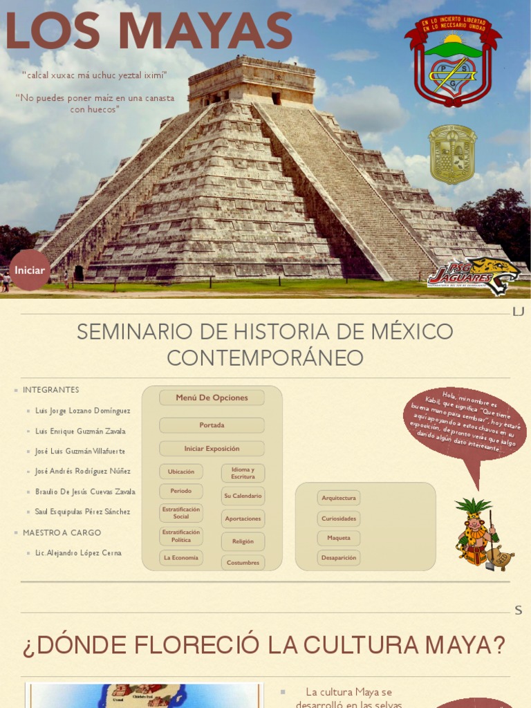 Los Mayas Exposición | PDF | Civilización maya | Península de Yucatán