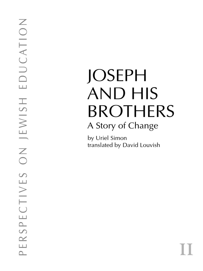 Joseph Booklet | PDF | Jacob | Rachel