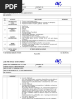 Method Statement Coring | PDF