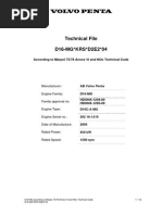 Volvo D13 Engine Technical Specifications | PDF