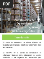 Modelo CEP Con Agotamientos | PDF | Inventario | Ciencias económicas