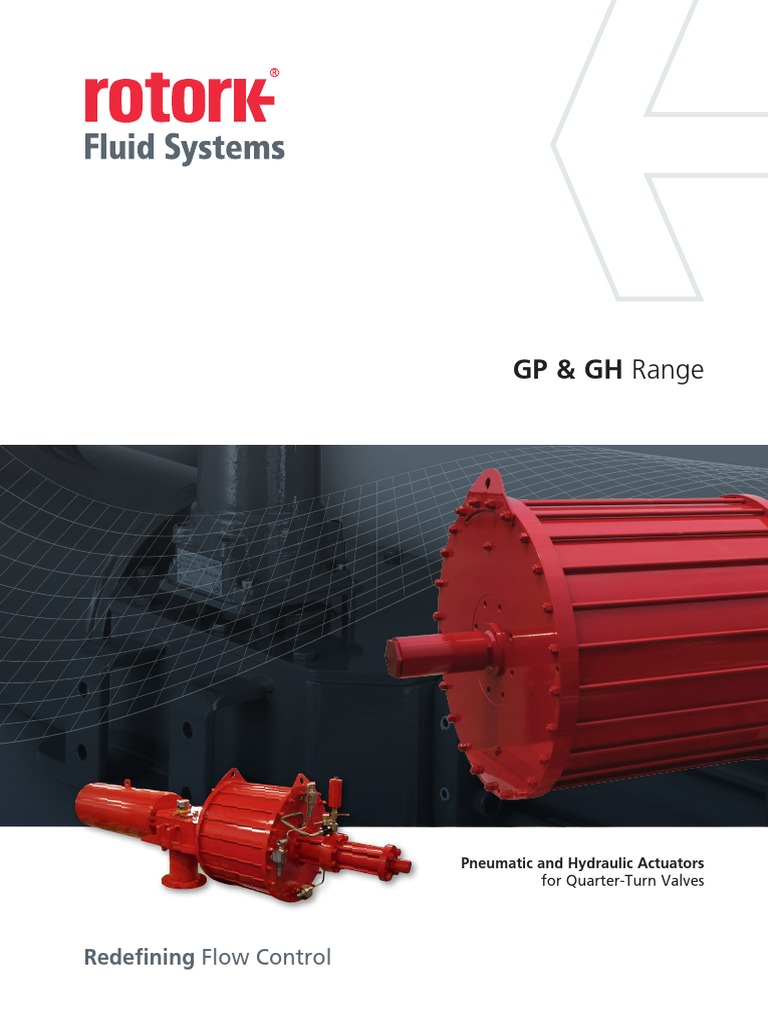 GP Rotork Actuators | PDF | Actuator | Valve