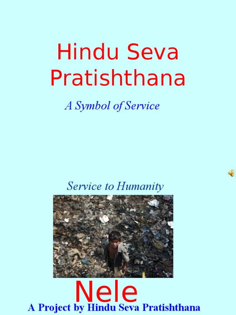 Hindu Seva Pratishthana: A Symbol of Service | PDF