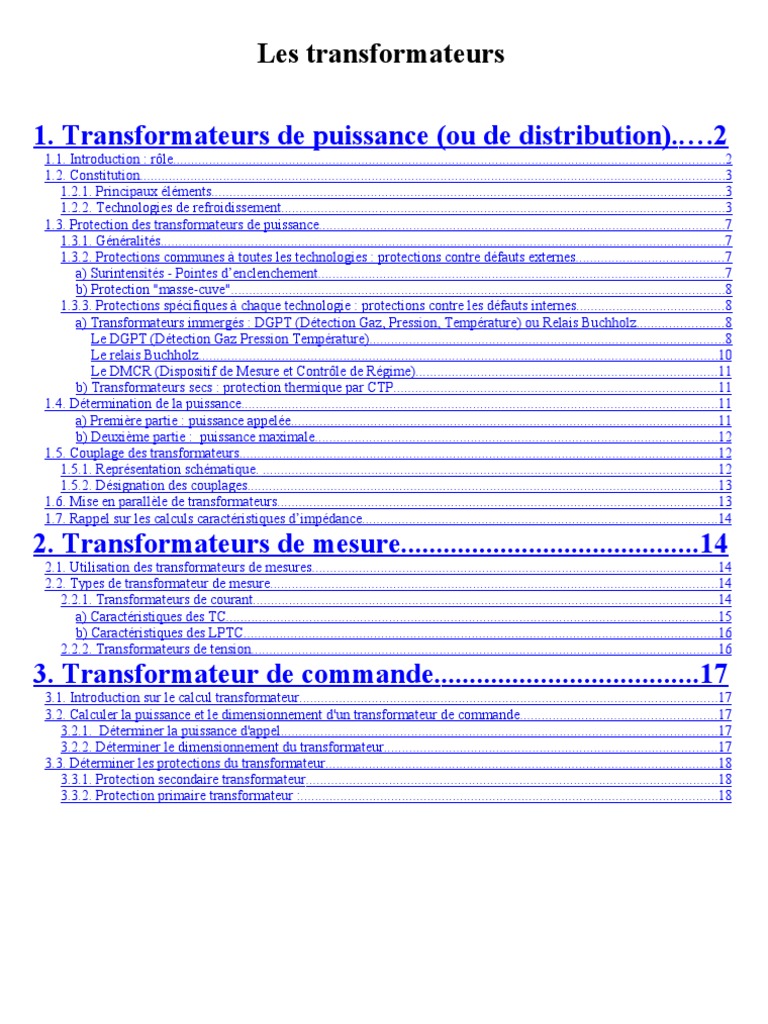 Guide complet sur les transformateurs | PDF | Transformateur électrique | Électricité