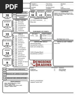 DND Drugs Table | PDF