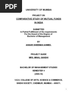Project Report On Mutual Funds | PDF | Investment Fund | Mutual Funds