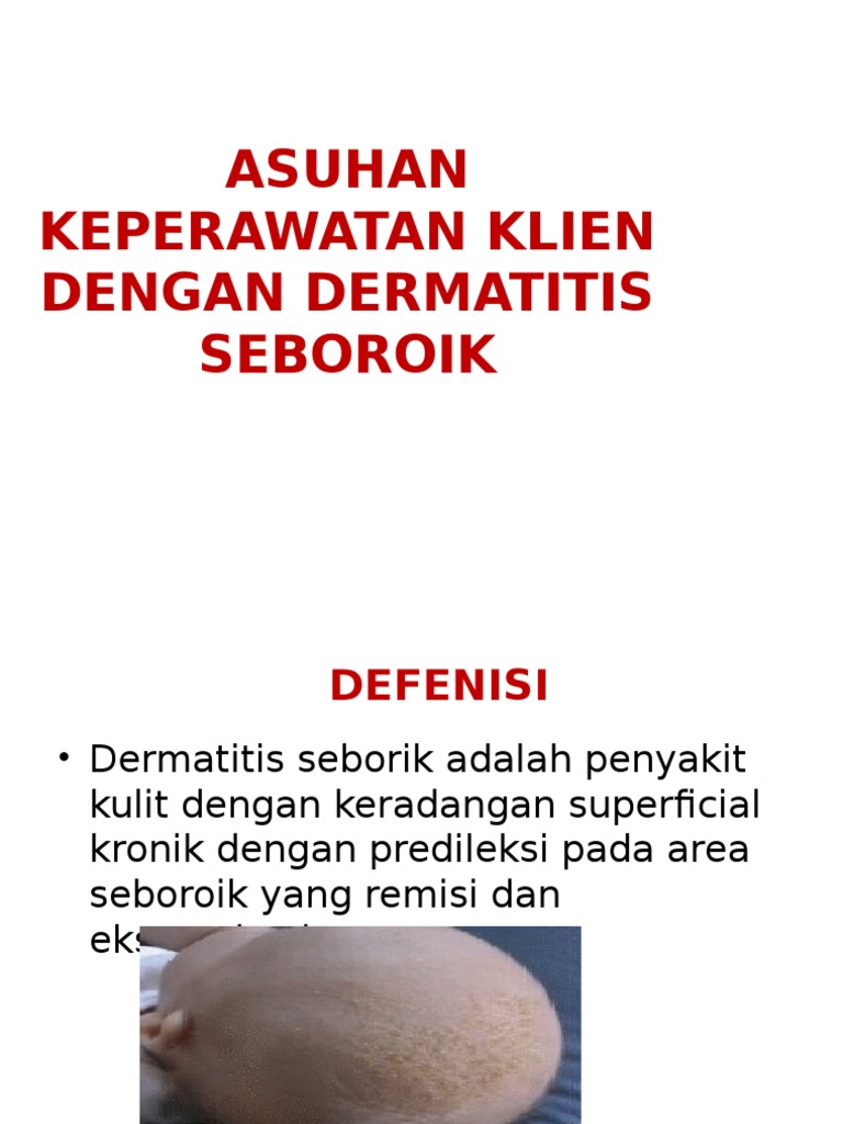 Asuhan Keperawatan Dermatitis Seboroik | PDF