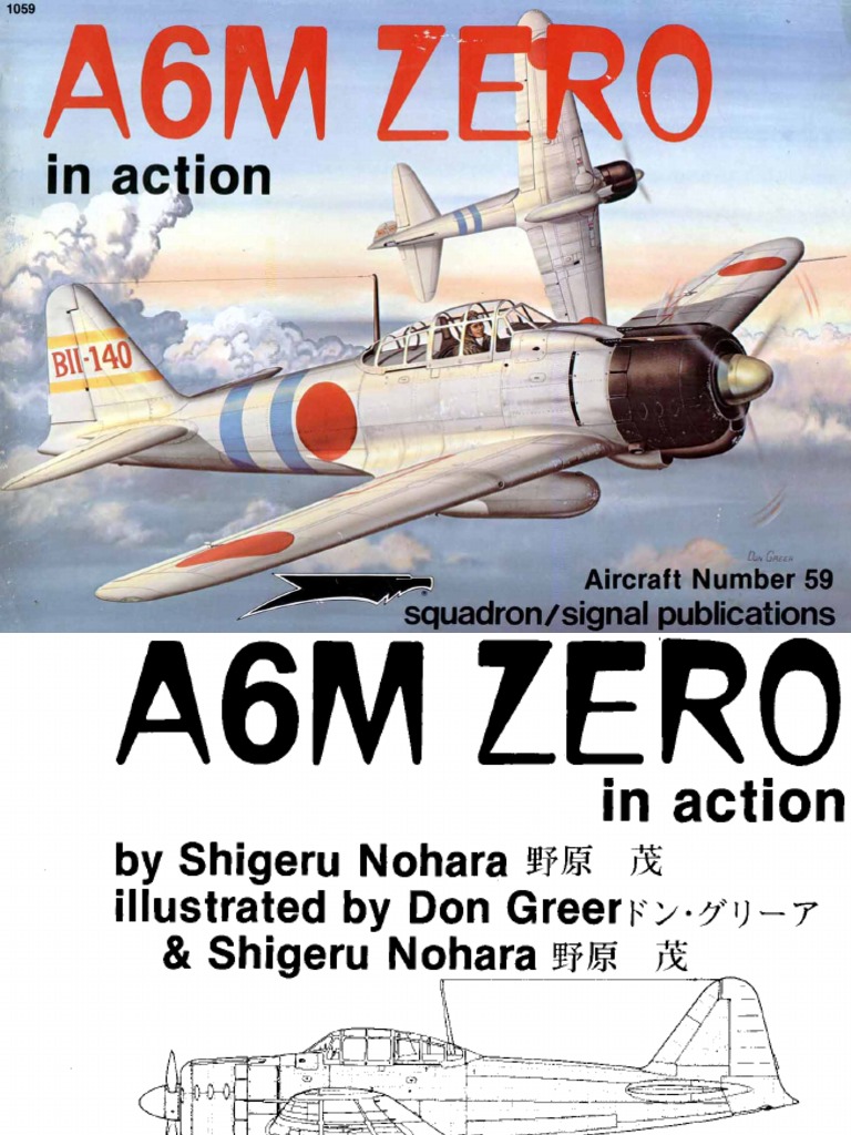 1059 - Mitsubishi A6M Zero | PDF