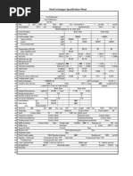 TEMA Spec Sheet | PDF | Heat Exchanger | Pressure