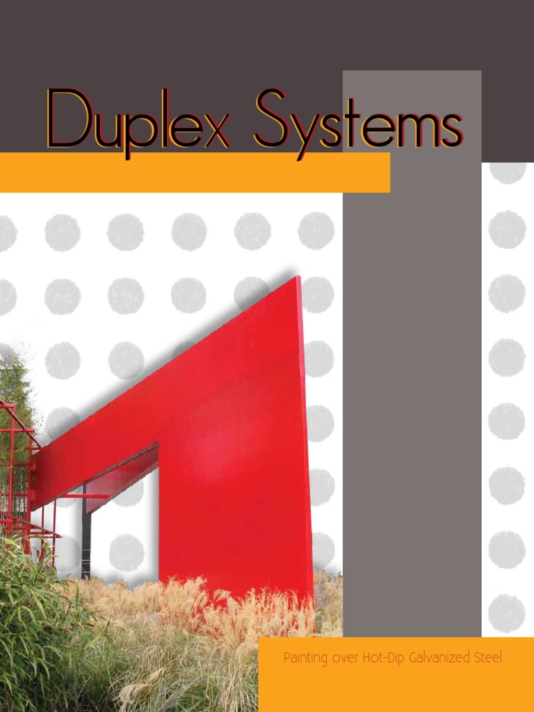 Paint Over Galvanized Steel Duplex Systems | PDF | Galvanization ...