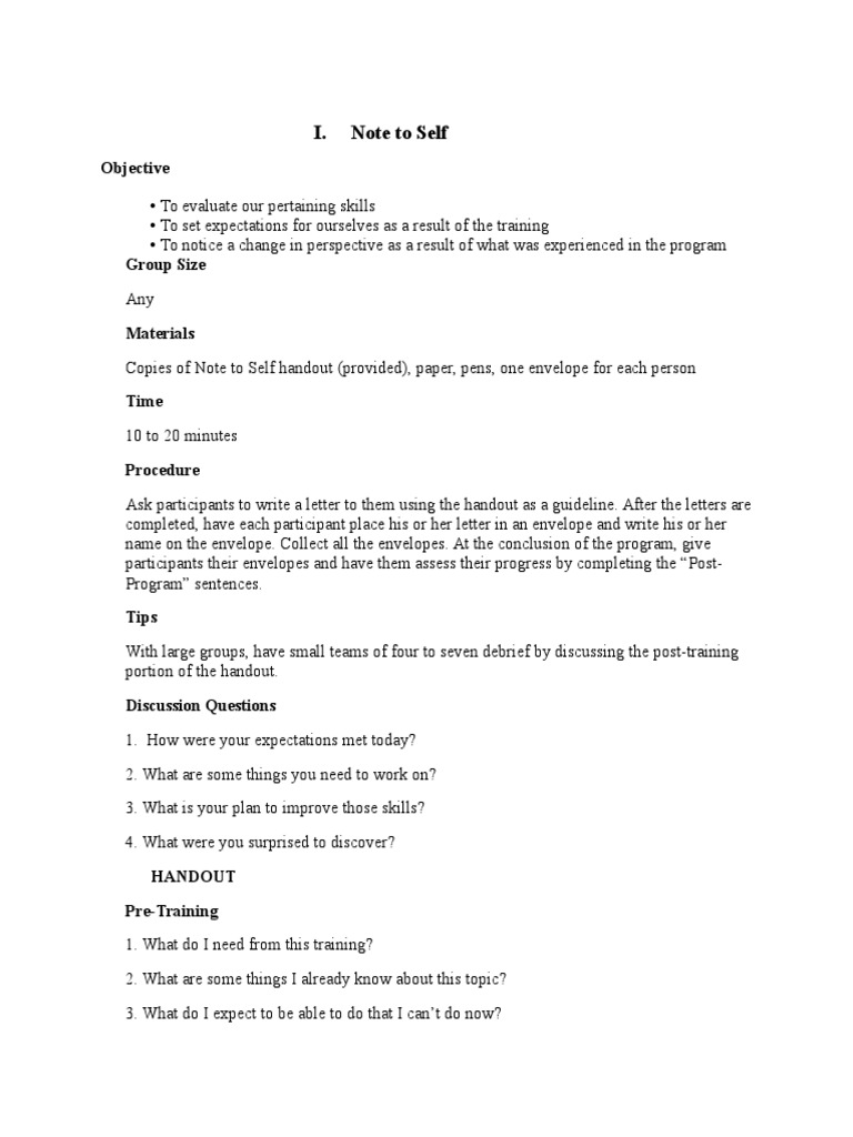 Activities For Team Building | PDF