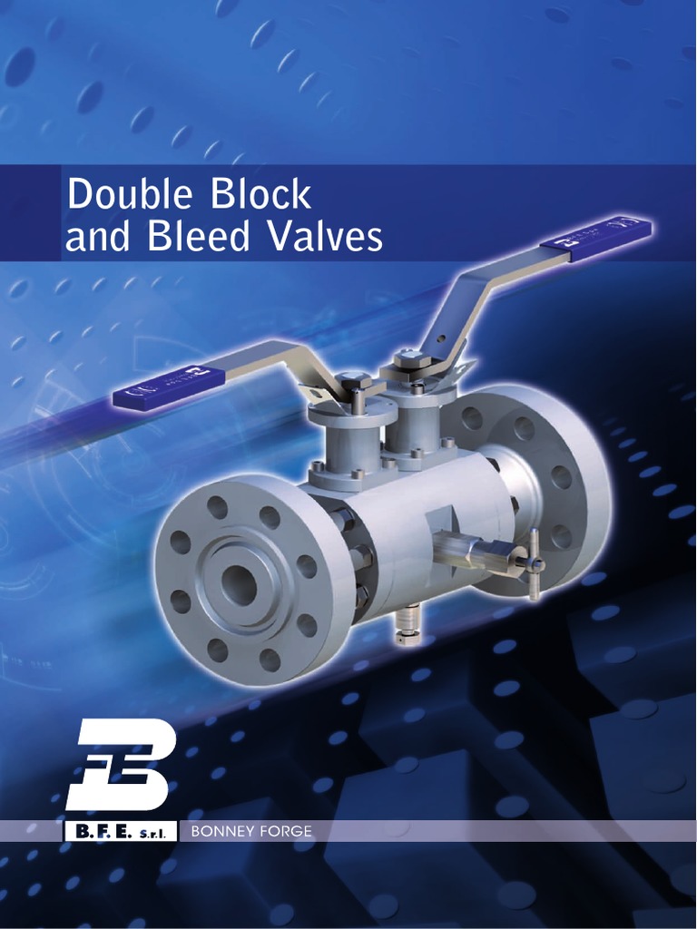 DBBV-Double Block and Bleed | Download Free PDF | Valve | Leak