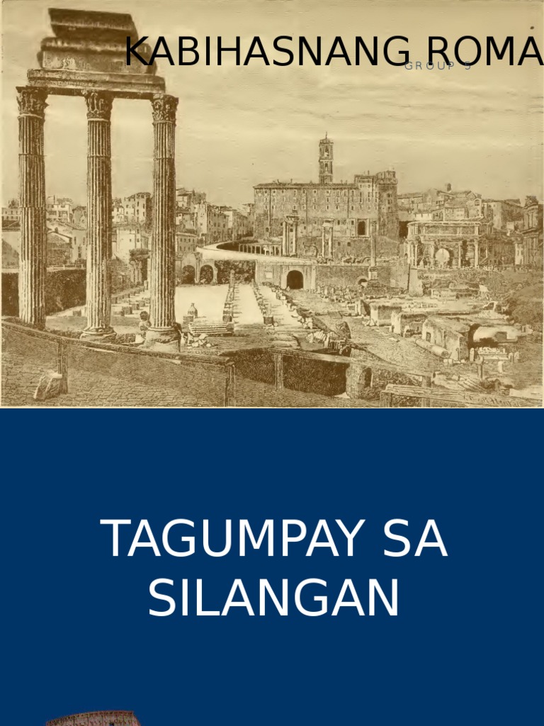 Kabihasnang Roma (Group 5) | PDF