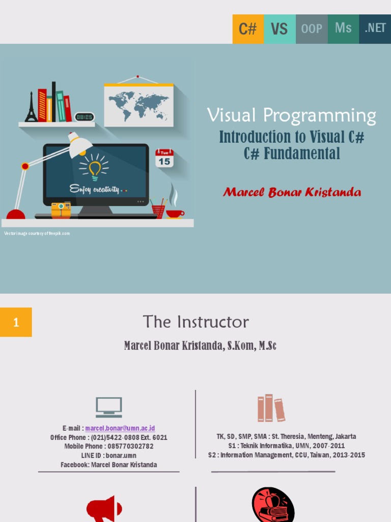 Introduction and Fundamental Visual C# | PDF | Programming Paradigms ...