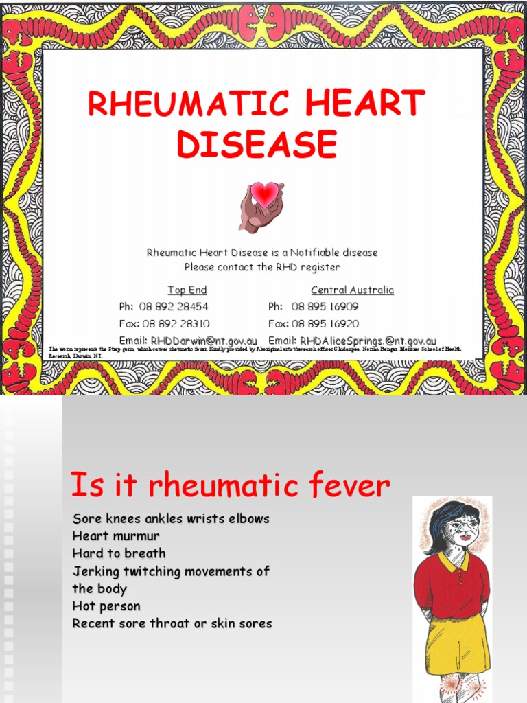 RHD Register Contact Details | PDF | Rheumatology | Heart