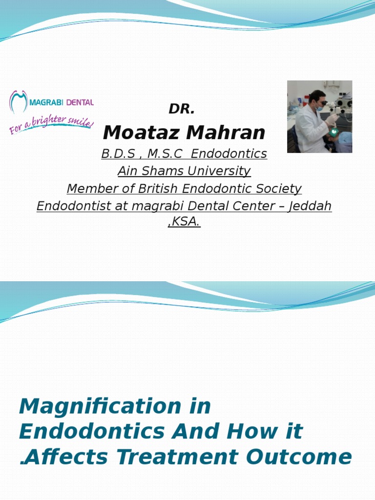 Magnification in Endodontics | PDF | Optics | Health Care