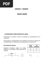 Voltaje de Umbral | PDF | Diodo | voltaje