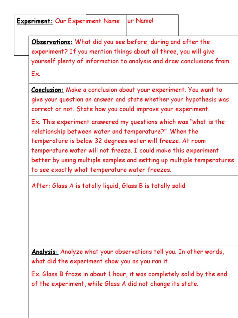 Water Freezing Experiment Guide | PDF | Wellness