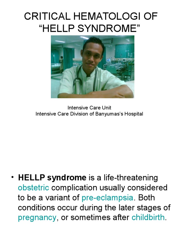 HELLP Syndrome | PDF | Medicine | Diseases And Disorders