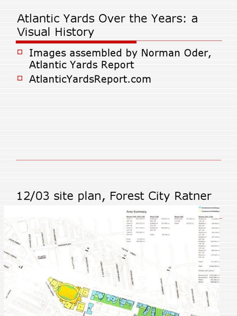 Atlantic Yards Visual History Overview | PDF | Travel