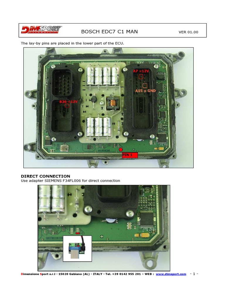 Bosch Edc7c1 Man 1033