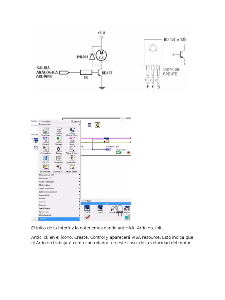 Arduino-Labview Motor PWM | PDF