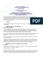 Template Drug Free Workplace Policy Program | PDF | Drug Test ...