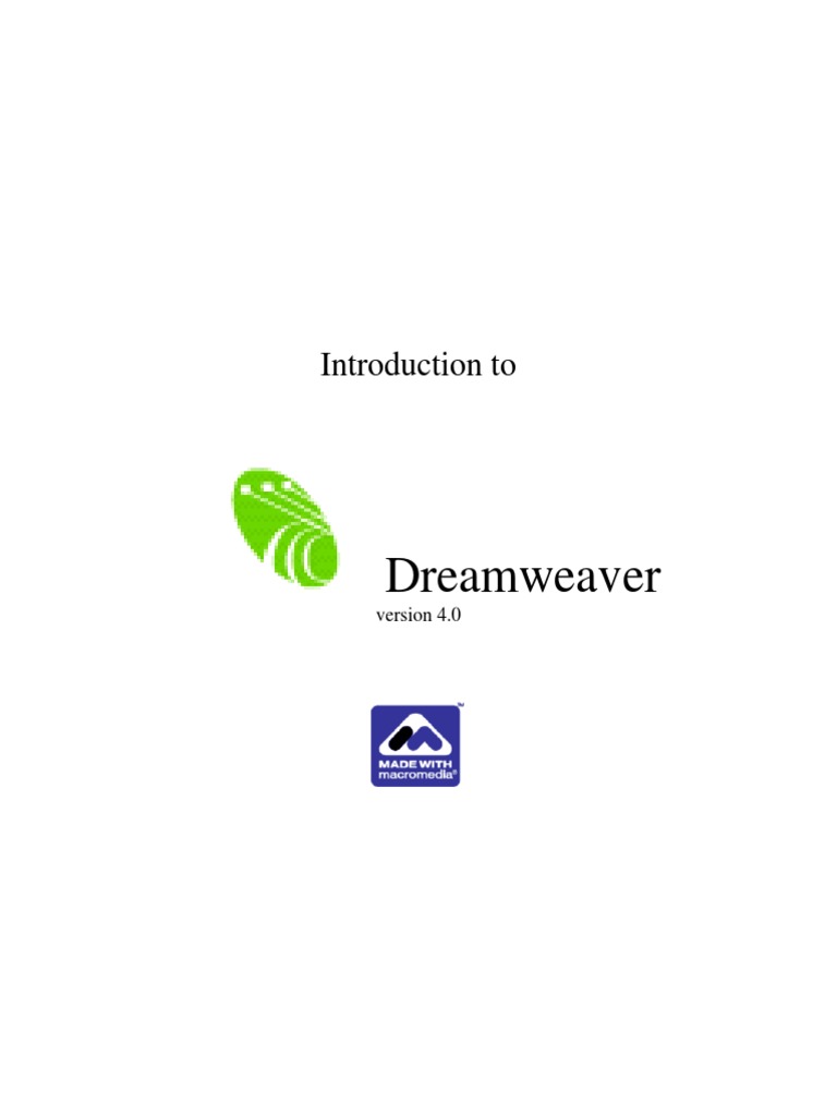 Dreamweaver: Introduction To | PDF | Rgb Color Model | Websites