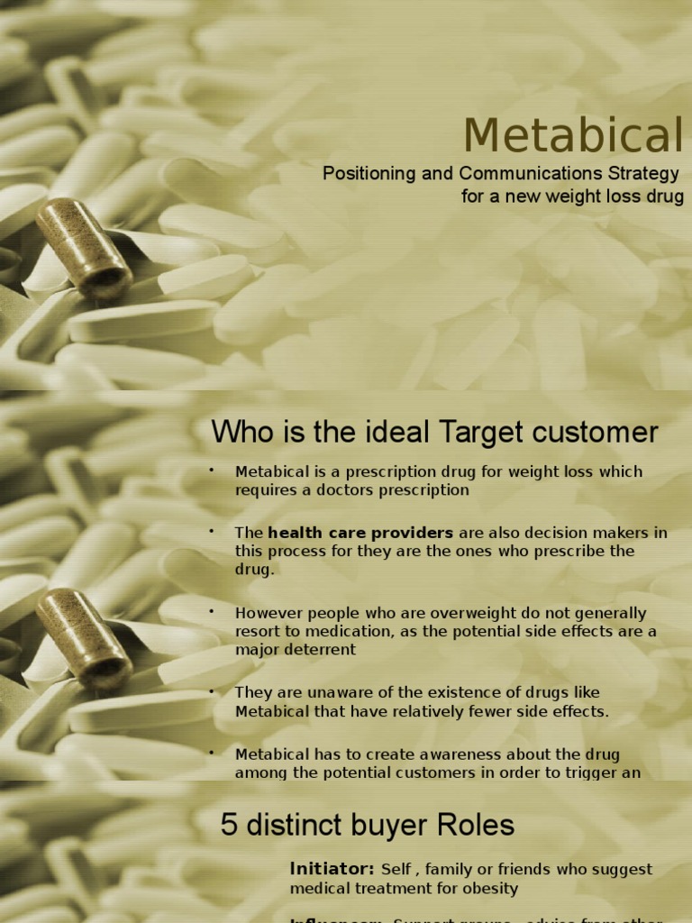 Metabical: Positioning and Communications Strategy For A New Weight ...
