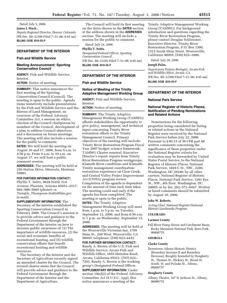 Notice: Endangered and Threatened Species: Incidental Take Permits ...