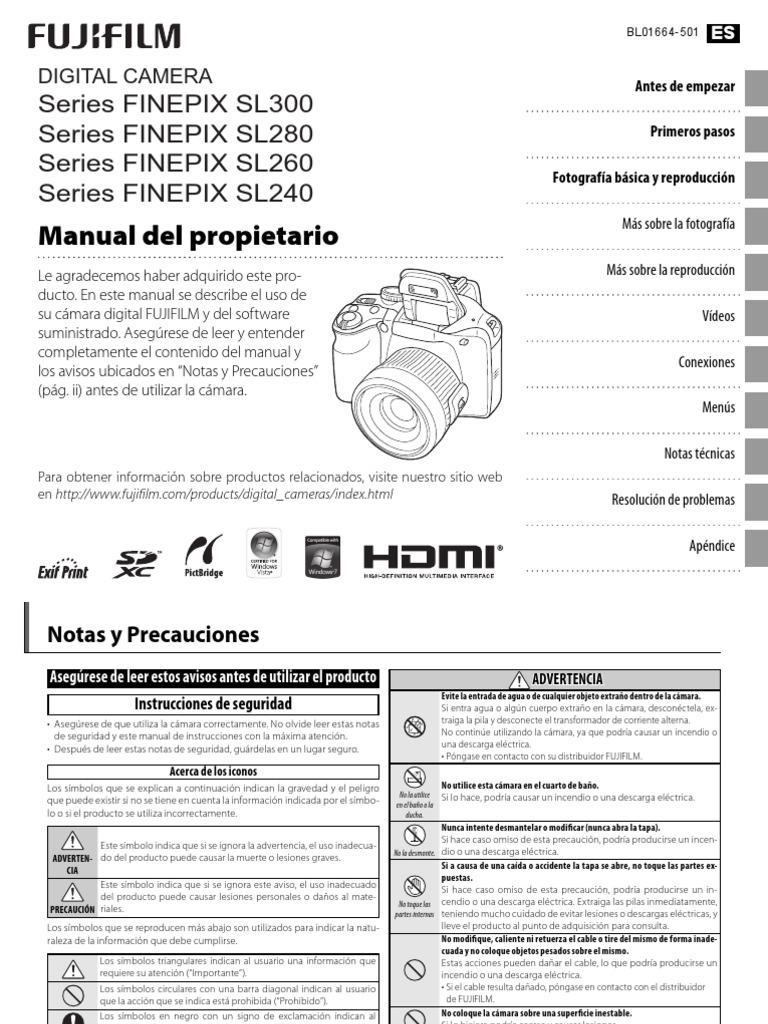 Fujifilm FPSL240 - SL260 - SL280 - SL300 - 03 | PDF