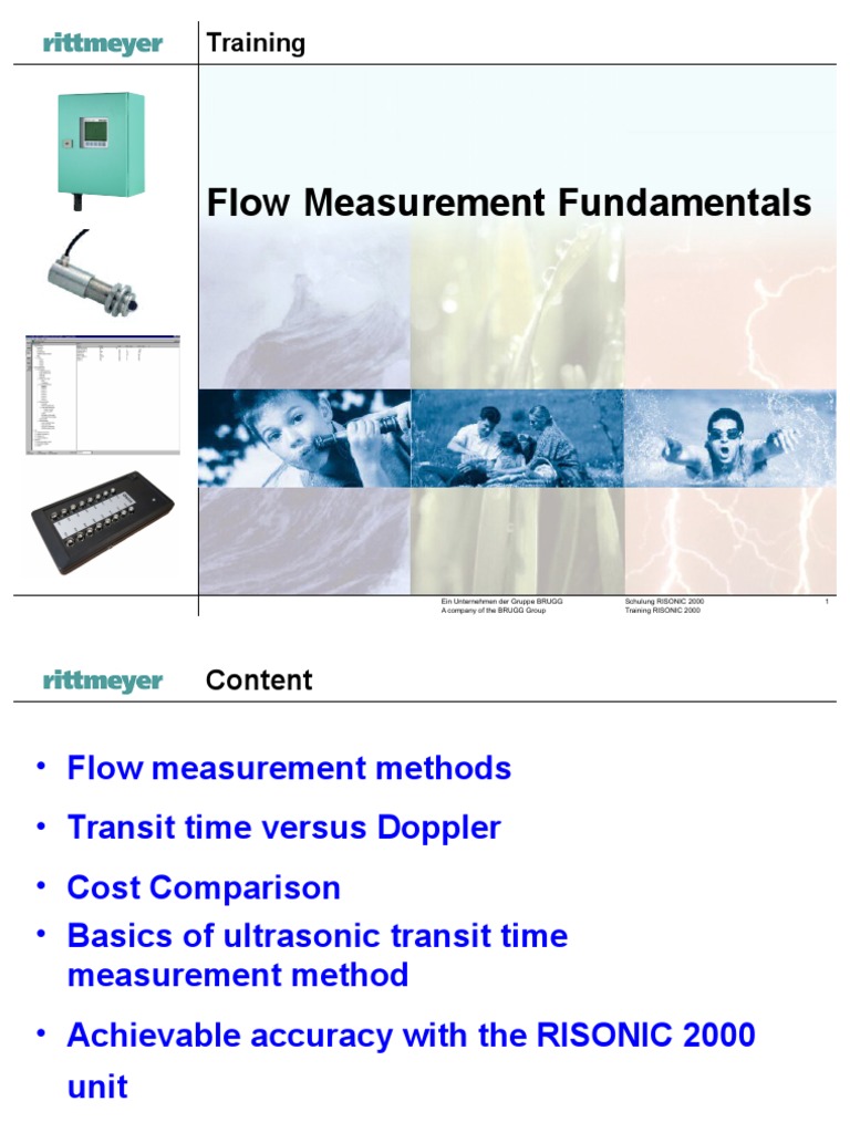 RISONIC 2000 Flow Measurment | PDF | Flow Measurement | Doppler Effect
