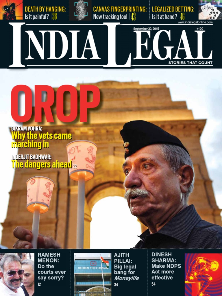 India Legal 30 September 2015 | PDF | Probation | Supreme Court Of India