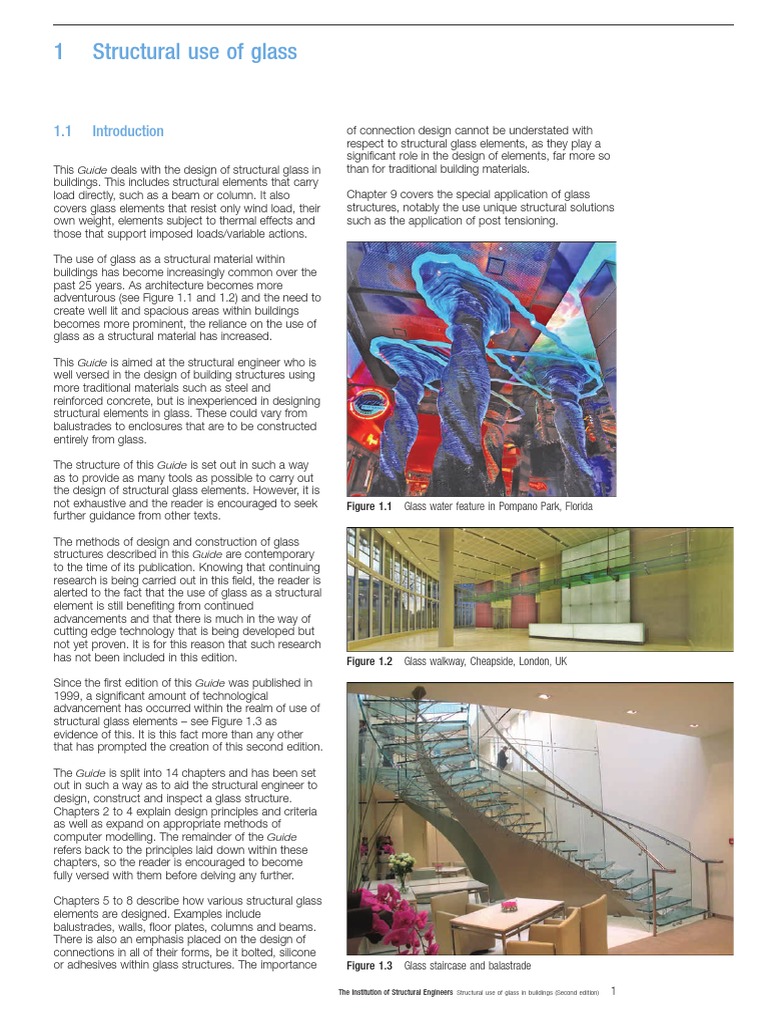Structural Glass Design Guide | PDF | Bending | Fracture
