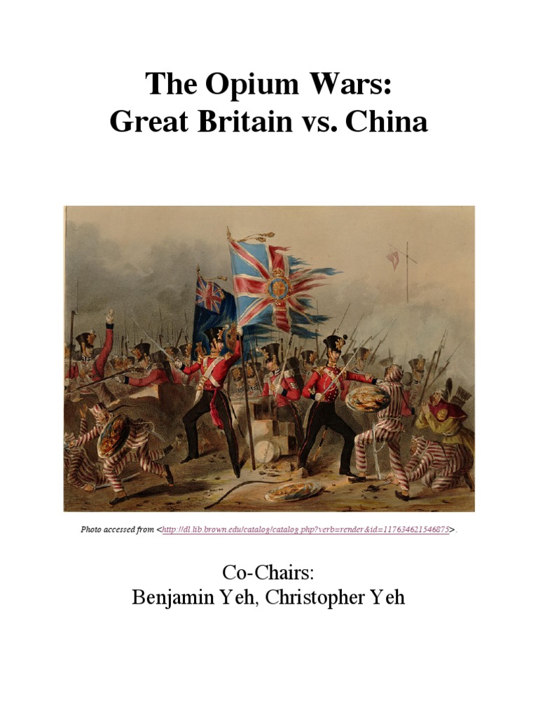 Overview of the Opium Wars | PDF | Qing Dynasty | East India Company