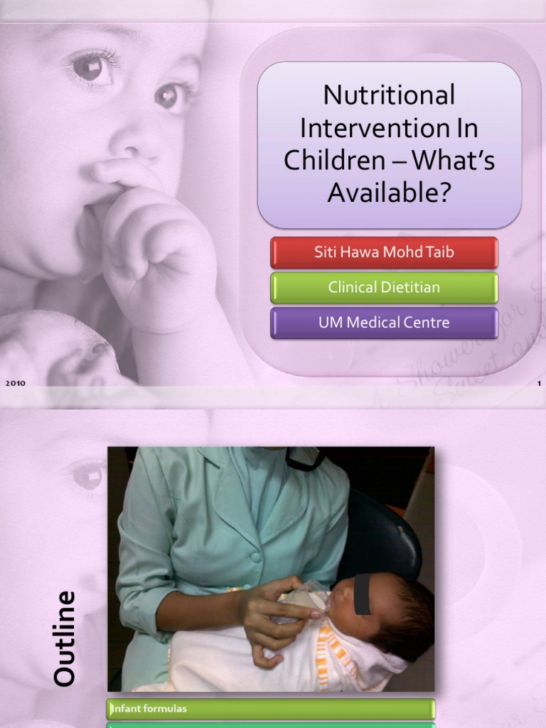 Nutrition Intervention - What's Available | PDF | Food Energy ...
